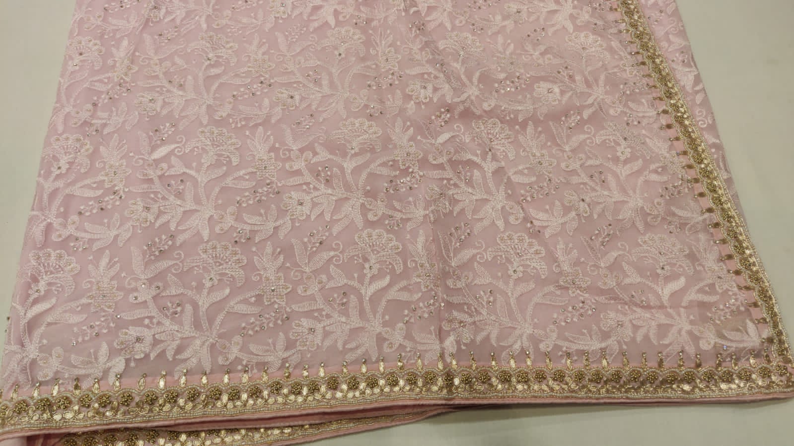 Chikankari saree – Safrina Fashion